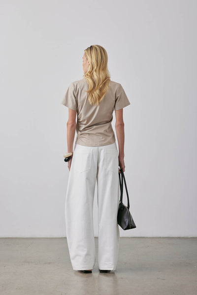 Gregory DT11724 Miriam Top SS25 Light Sand Japanese Jersey