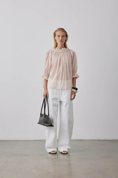 Gregory DT11414 Peddle Top SS25 Barolo Cotton Chiffon